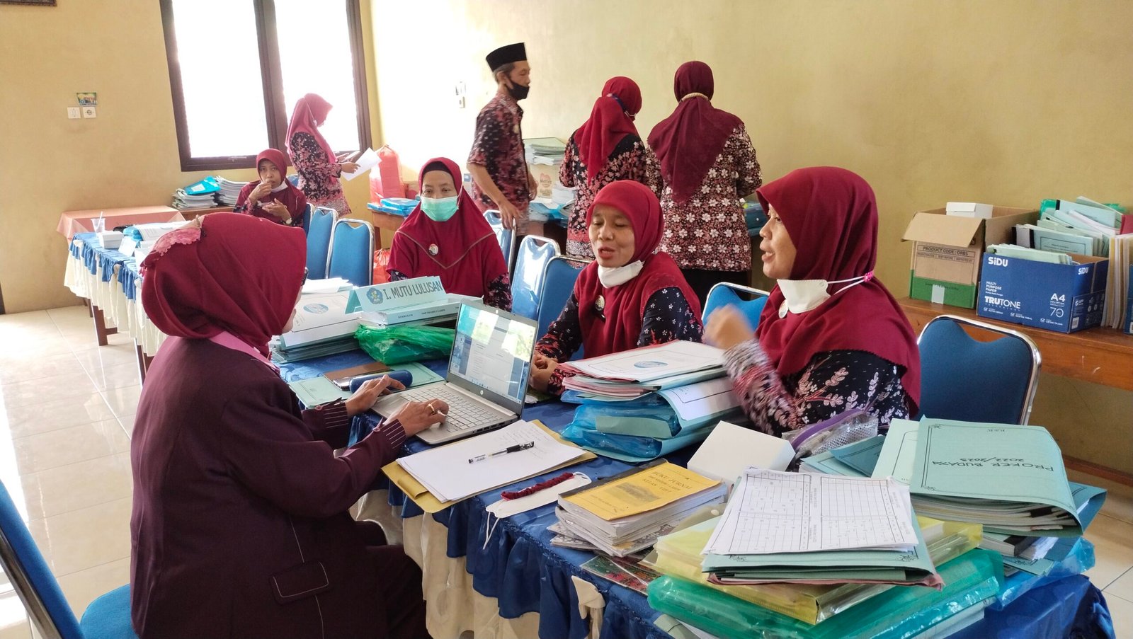 Visitasi dan Akreditasi SMP Negeri 1 Lasem