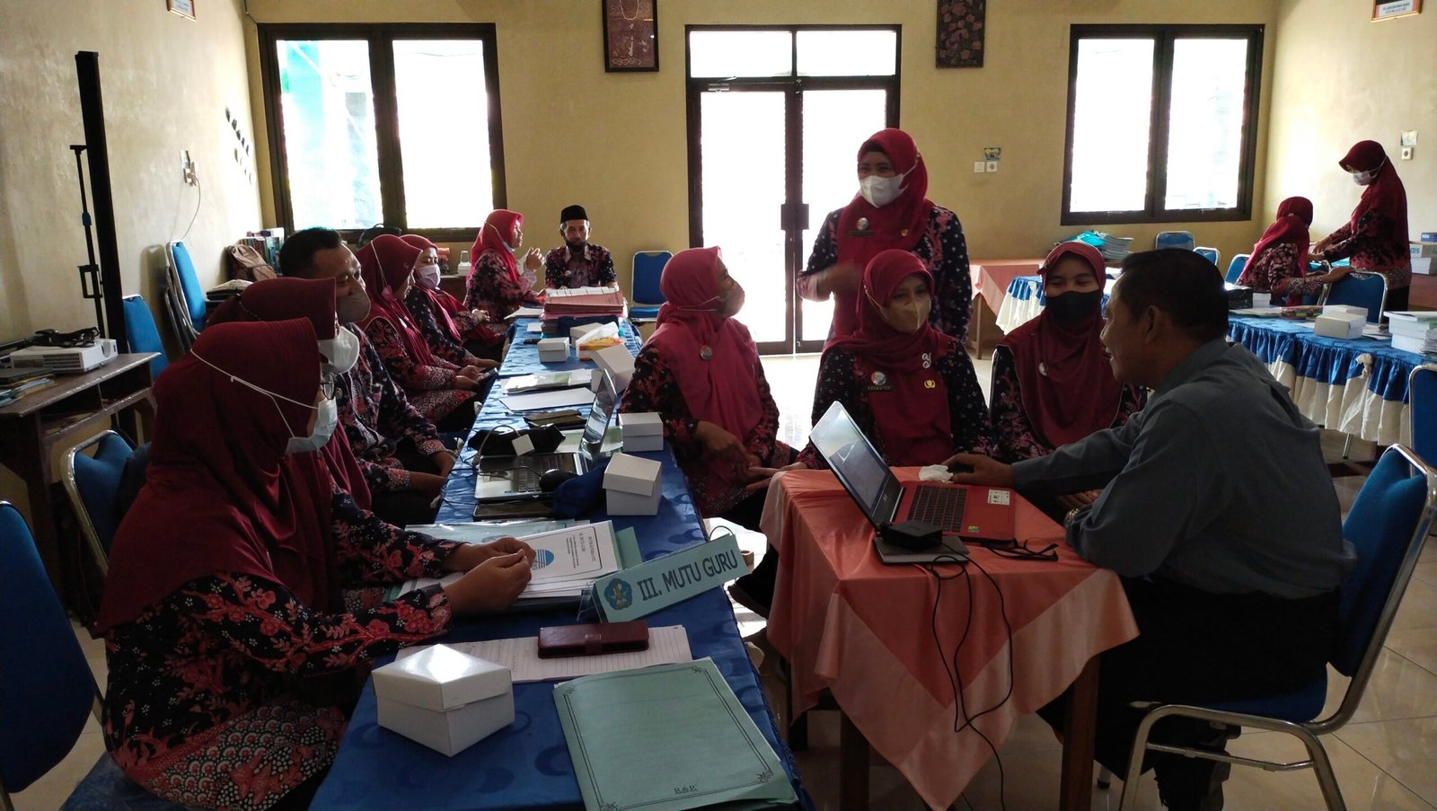Visitasi dan Akreditasi SMP Negeri 1 Lasem